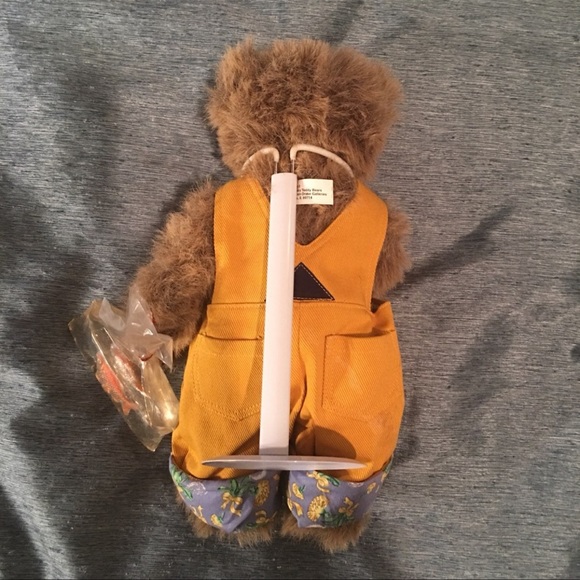 Toys | Ashton Drake Fishing Teddy Bear Toy Stuffed Animal Collectible ...